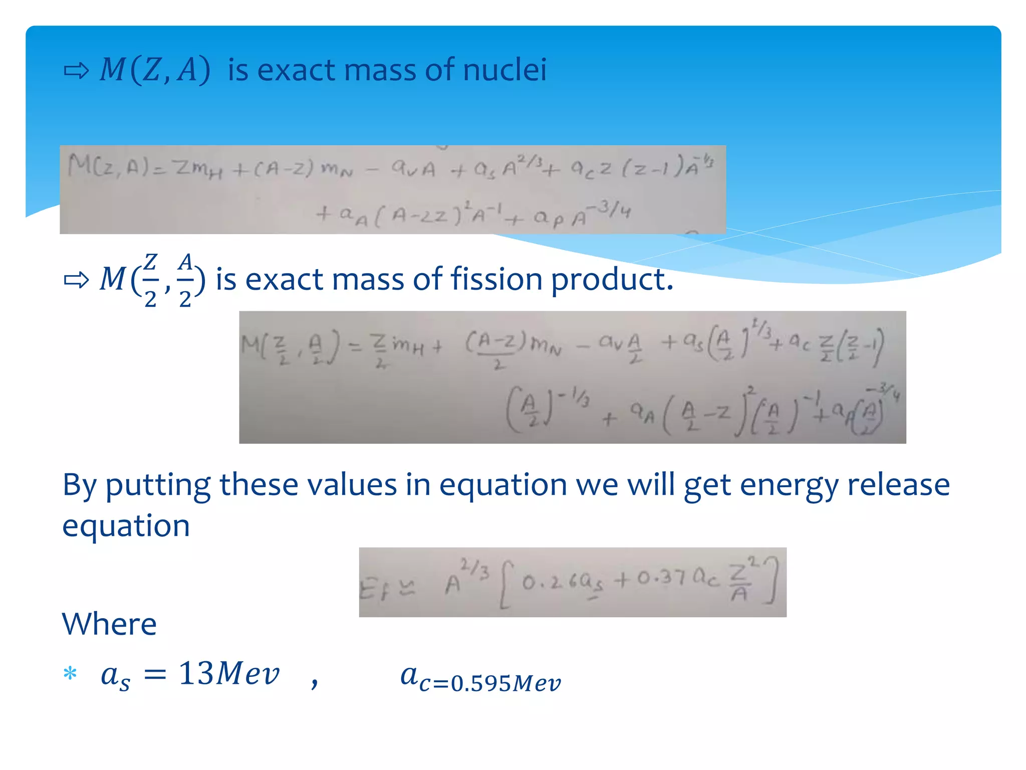 Theory of Fission and Spontaneous Fission.pptx