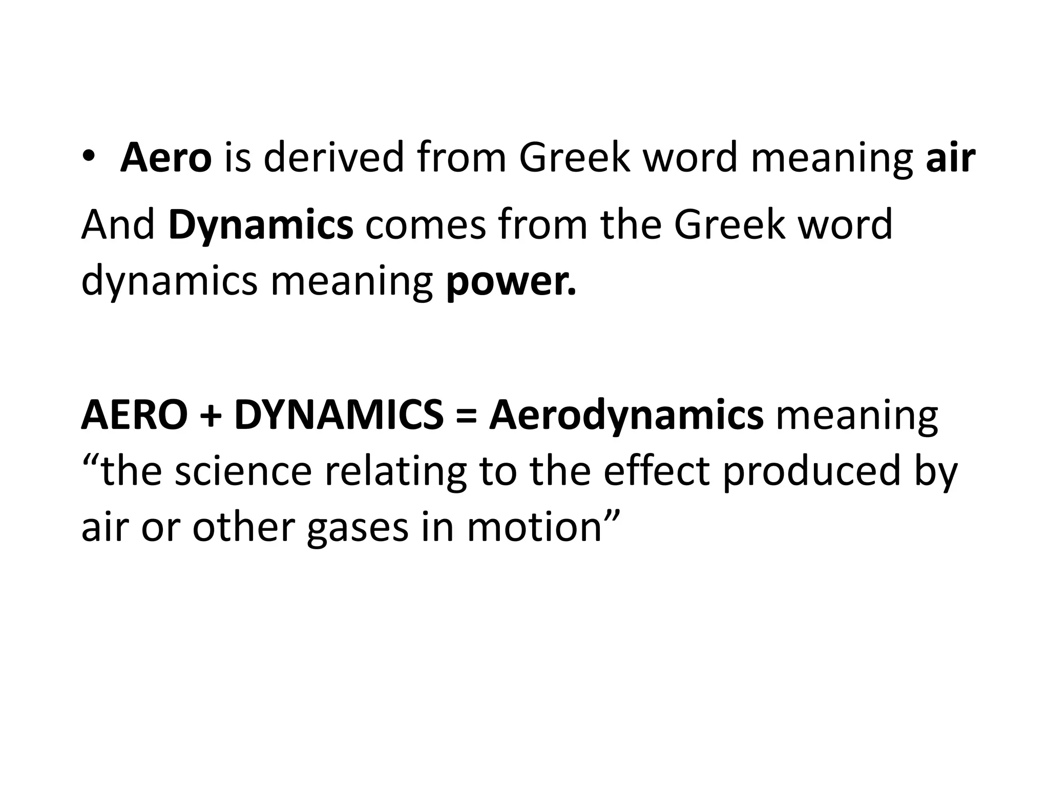 Theory of flight prelim | PPTX