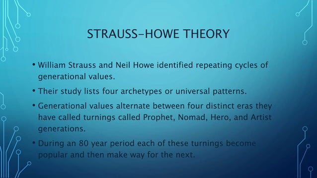 Theory of generation | PPTX