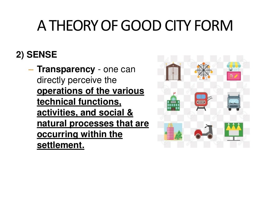 Theory of Good City Form - Kevin Lynch - Reading Presentation | PDF