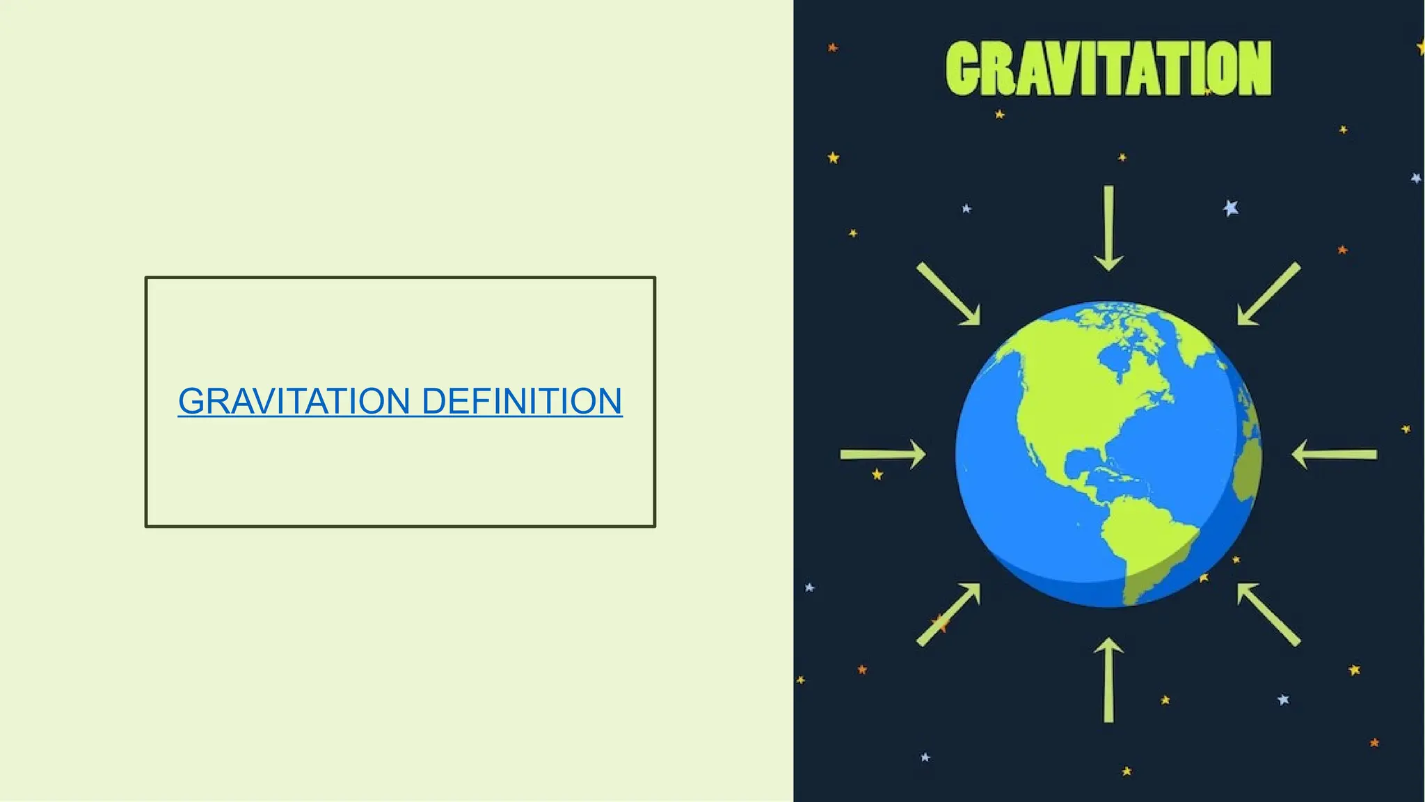 Theory of Gravitation Powerpointx....... | PPTX