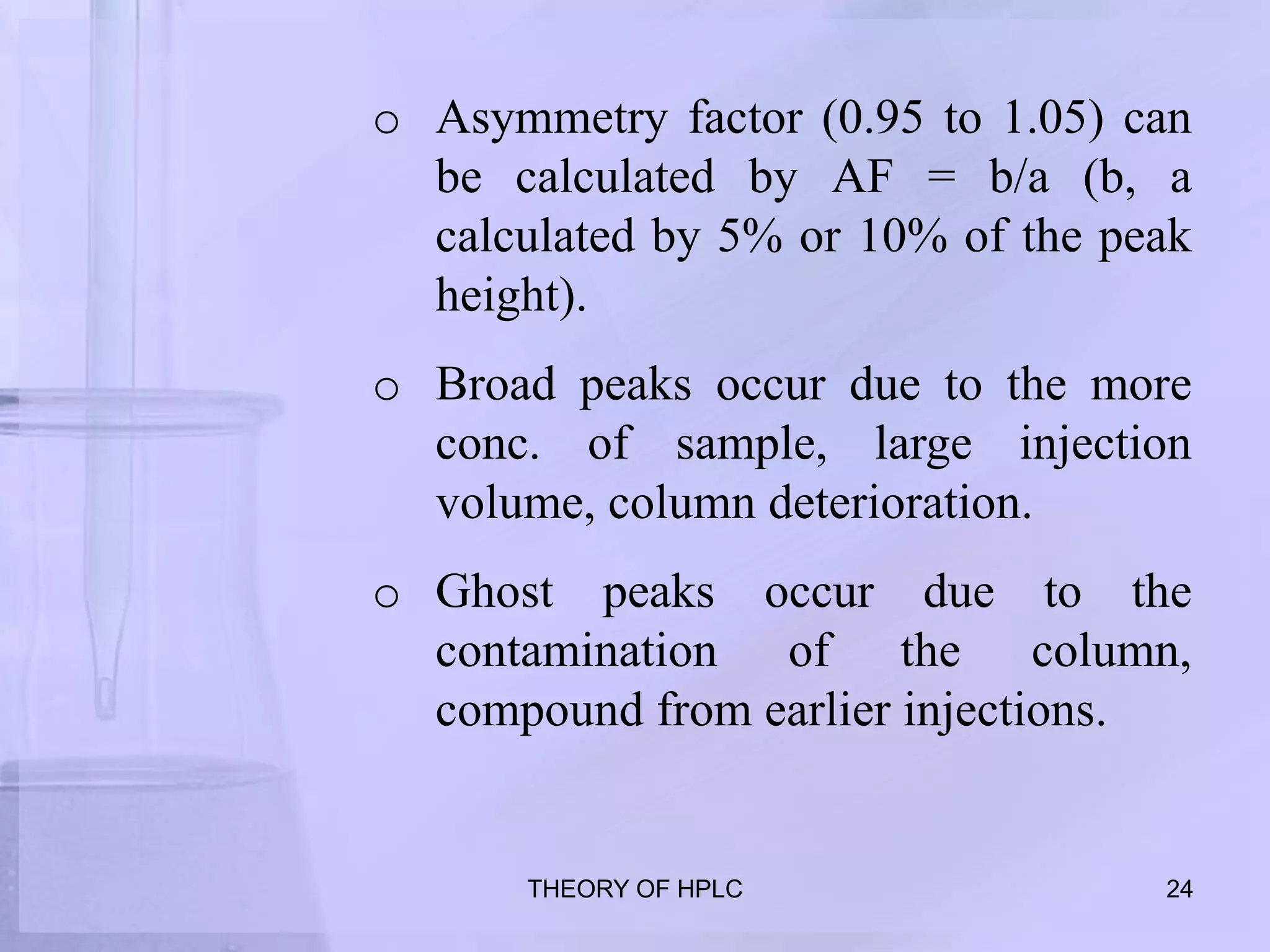 Theory of high performance liquid chromatography ppt | PPTX
