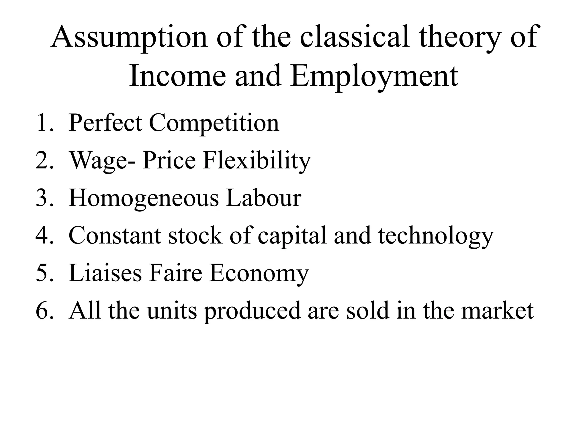 Theory of income and employment chap 1 | PPSX