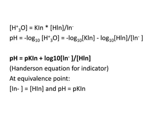Theory of indicator | PPTX