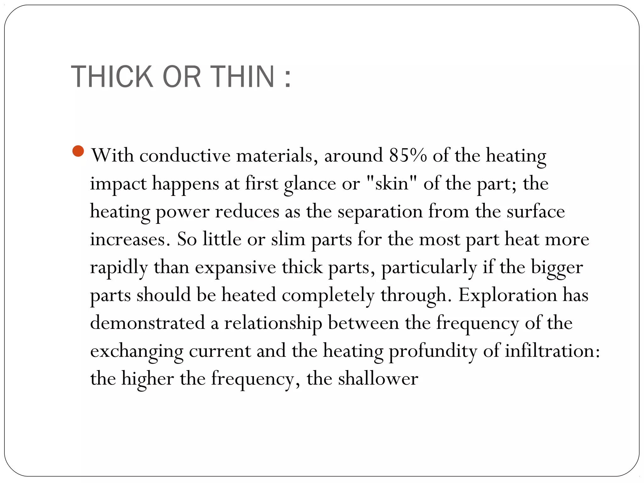 Theory of induction heating by stead fast engineers | PPT