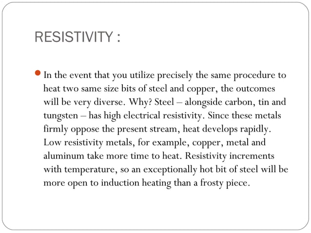 Theory of induction heating by stead fast engineers | PPT
