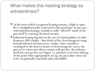 Theory of induction heating by stead fast engineers | PPT
