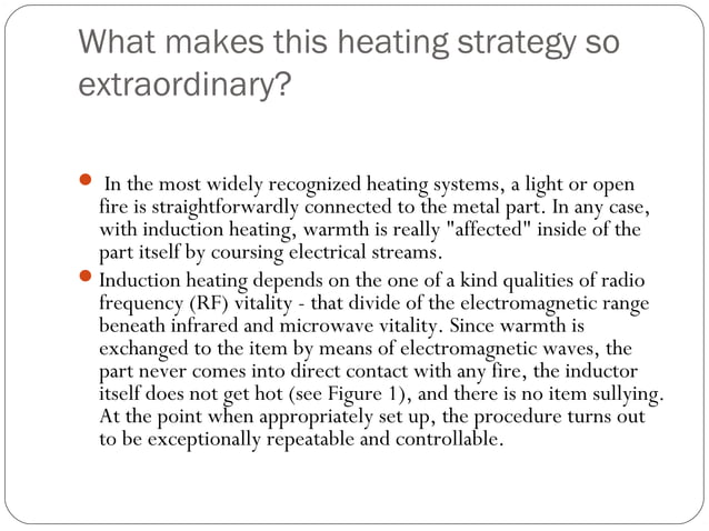 Theory of induction heating by stead fast engineers | PPT