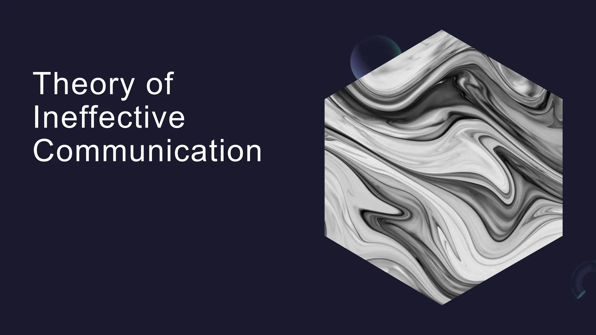 Theory of Ineffective Communication.pptx