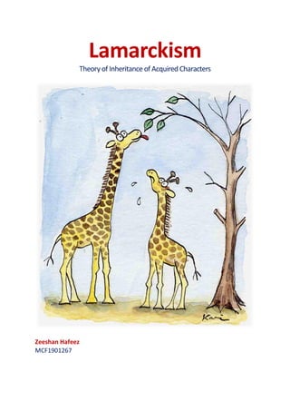 Theory of inheritance of acquired characters 1 | PDF