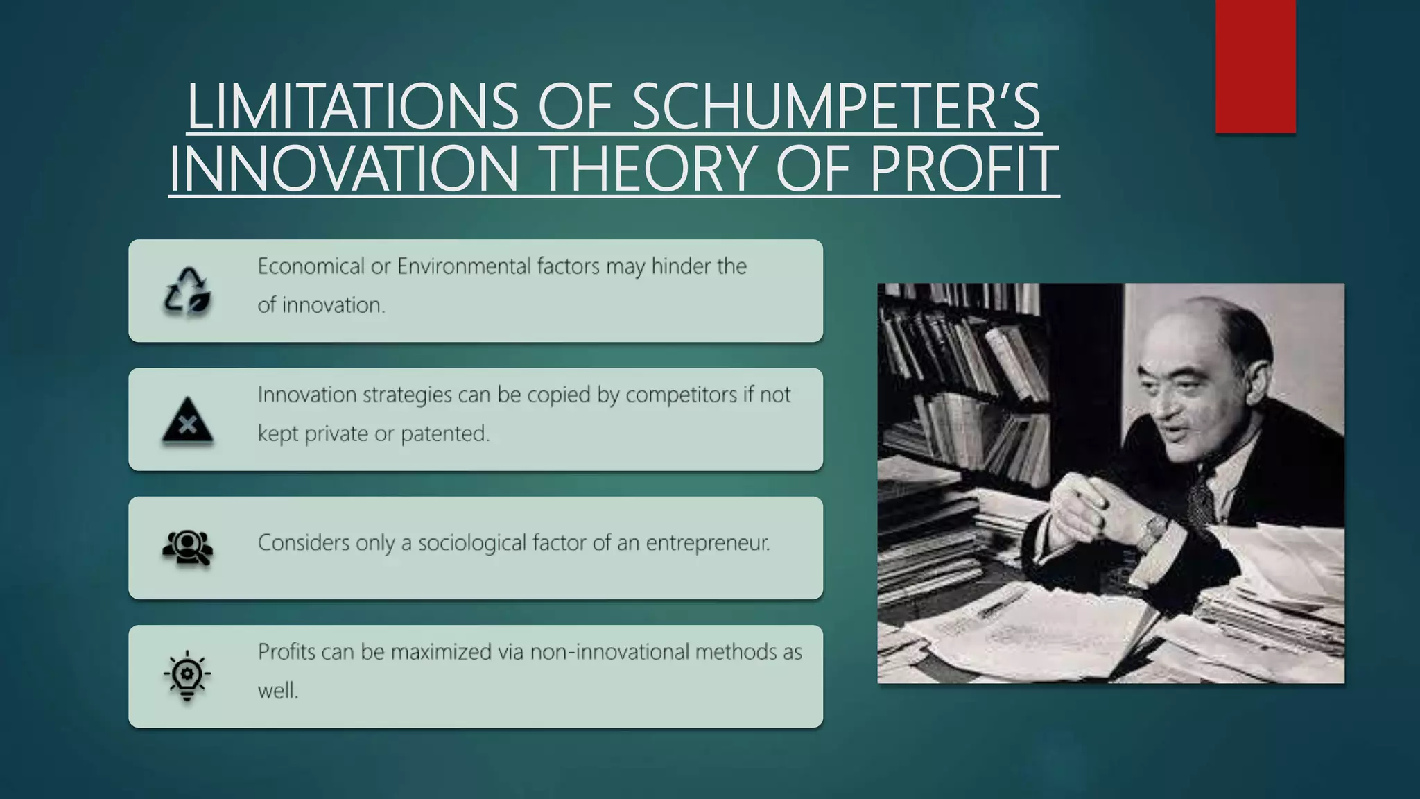 Theory of innovation by scumpeter | PPTX