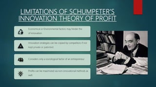 Theory of innovation by scumpeter | PPTX