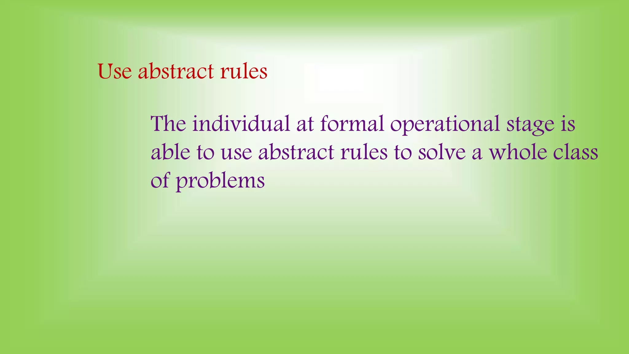 Theory of intellectual development by jean piaget | PPTX