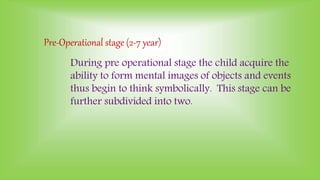 Theory of intellectual development by jean piaget | PPTX