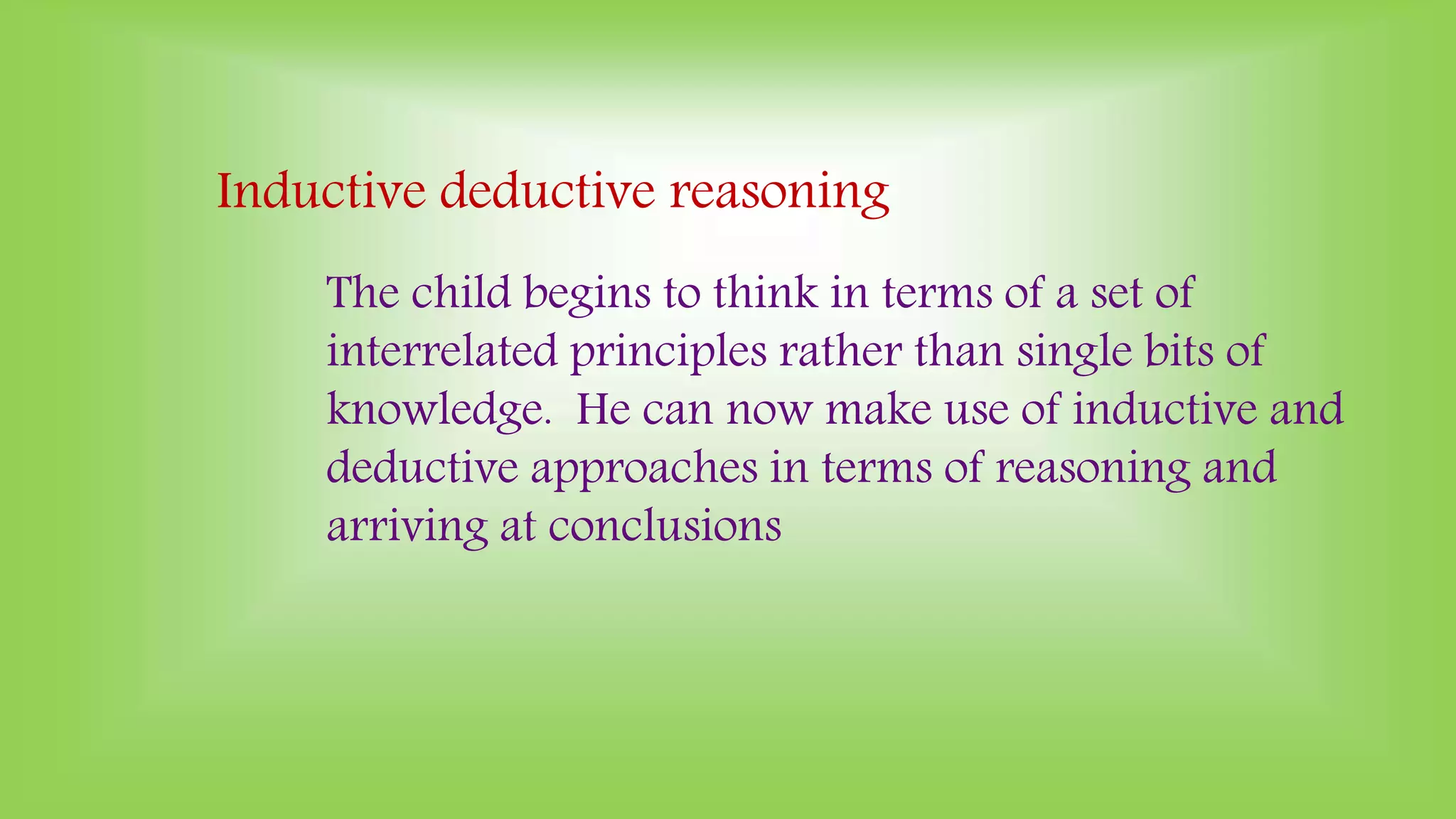 Theory of intellectual development by jean piaget | PPTX