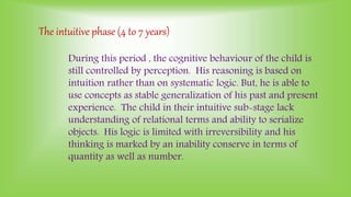 Theory of intellectual development by jean piaget | PPTX