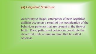 Theory of intellectual development by jean piaget | PPTX
