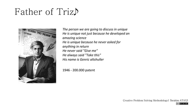 Theory of Inventive Problems Solving | PPT