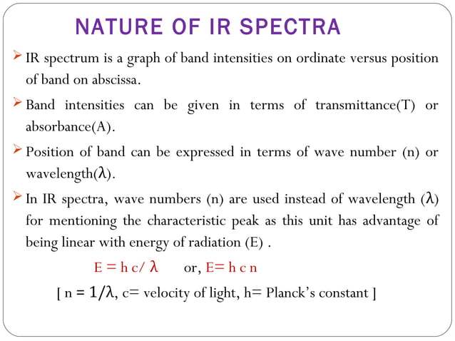 Theory of IR spectroscopy | PPT