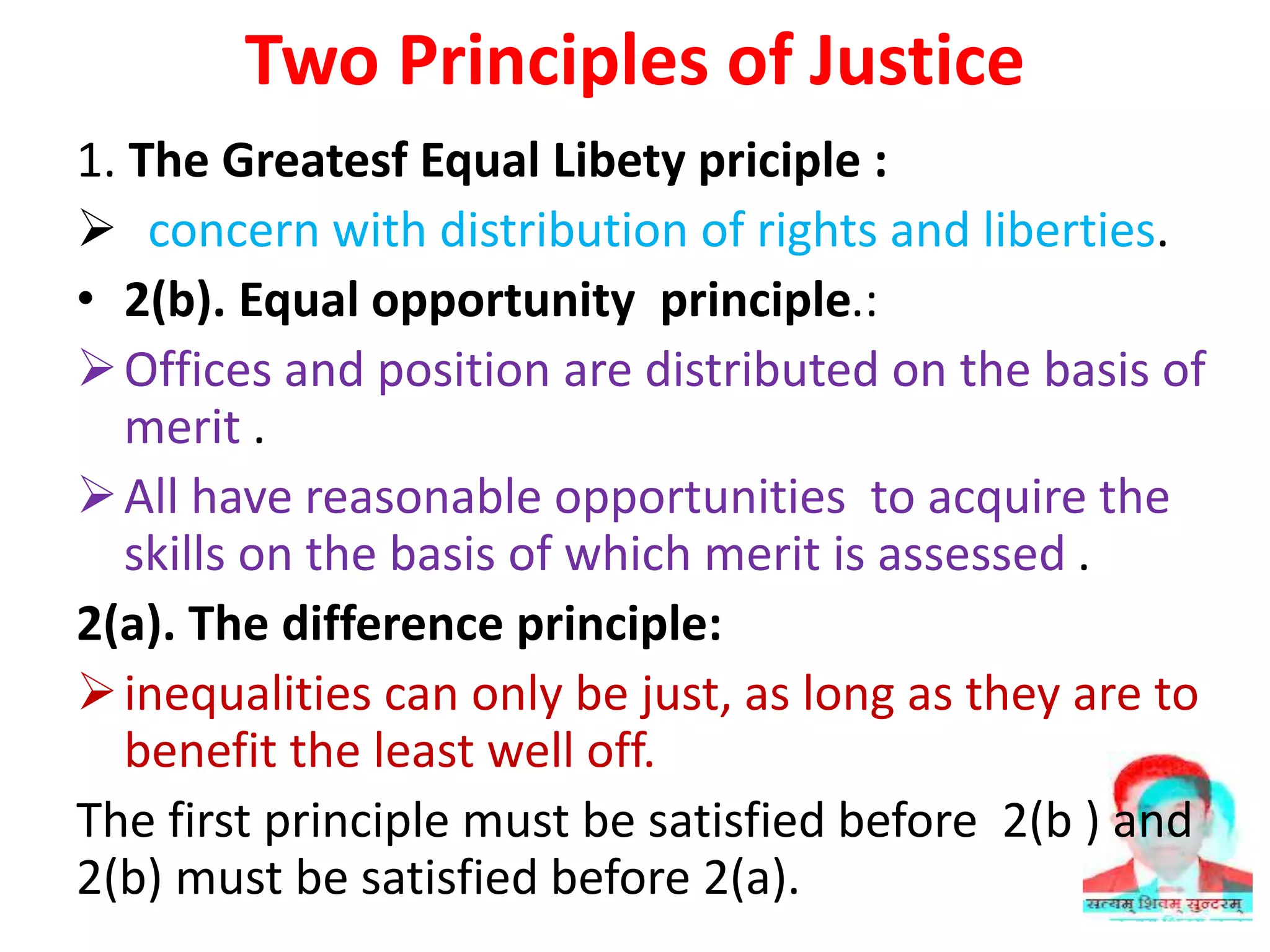 Theory of justice | PPTX