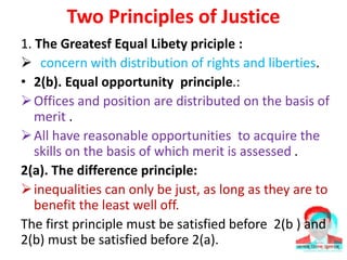 Theory of justice | PPTX