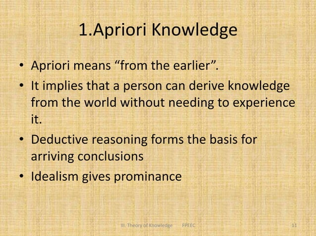 Theory of knowledge | PPTX | Science