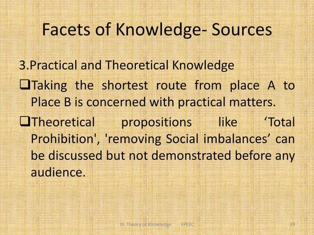 Theory of knowledge | PPTX | Science