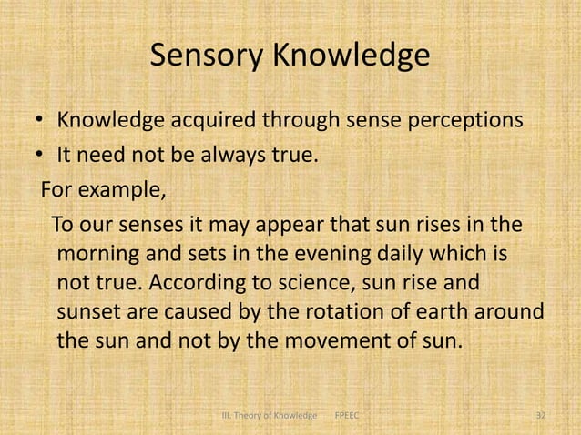 Theory of knowledge | PPTX | Science