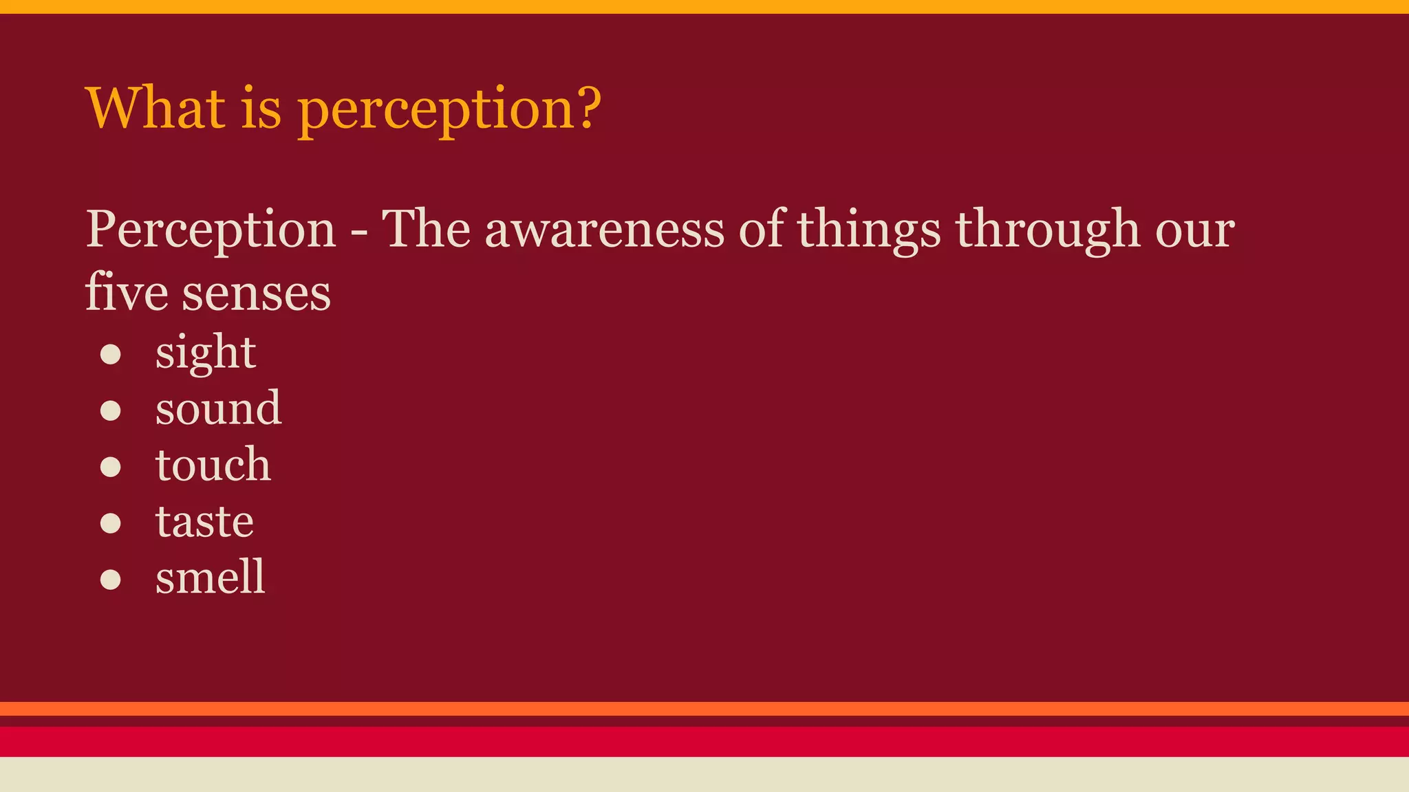 Theory of knowledge perception | PPTX