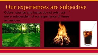 Theory of knowledge perception | PPTX