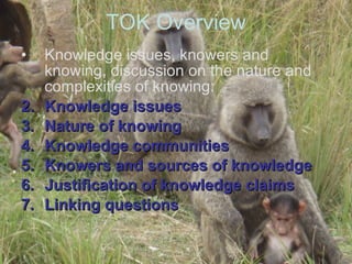 Theory of knowledge (tok) | PPT