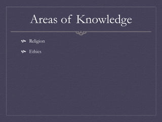 Theory of knowledge (Marked a 4/10) | PPT