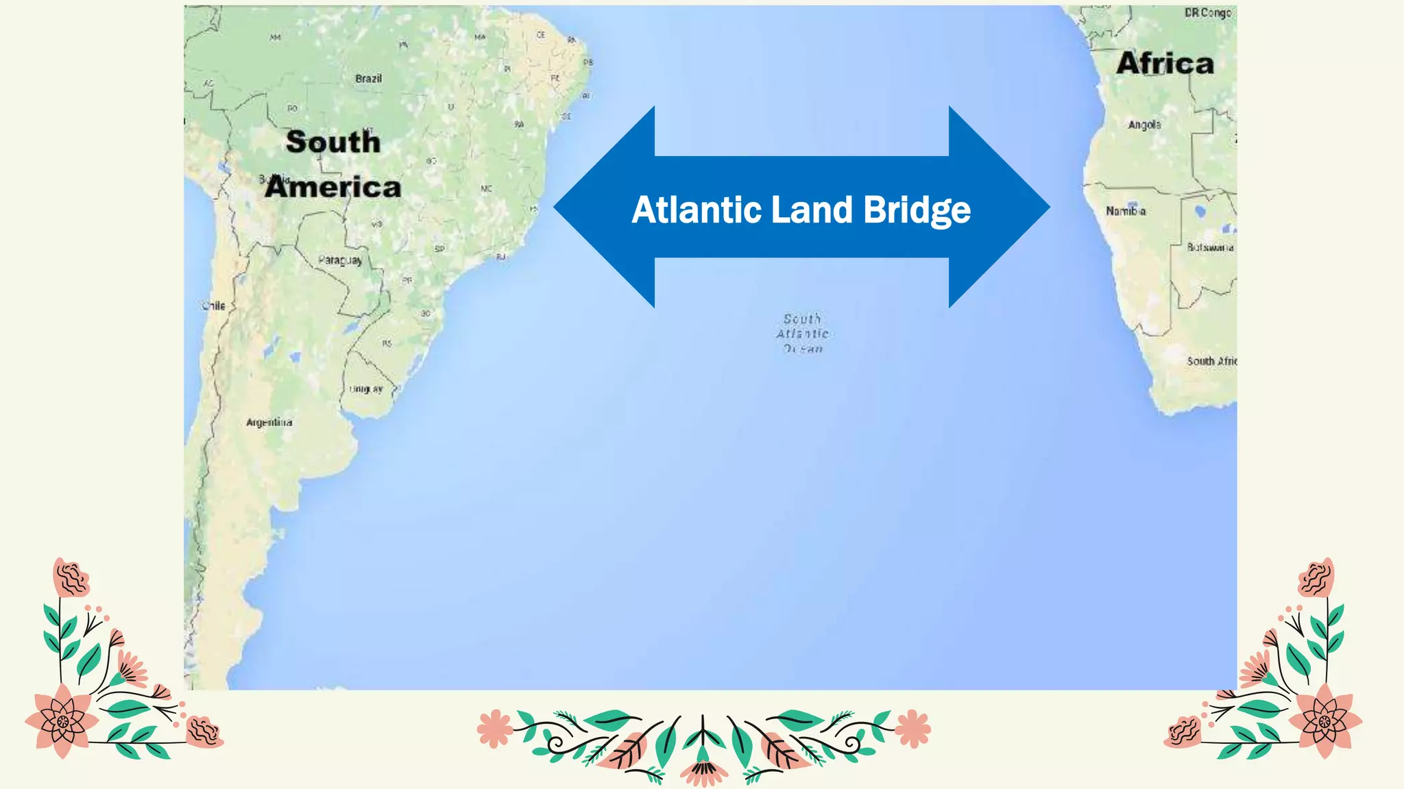 Theory of land bridges | PPTX