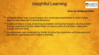Theory of learning | PPT