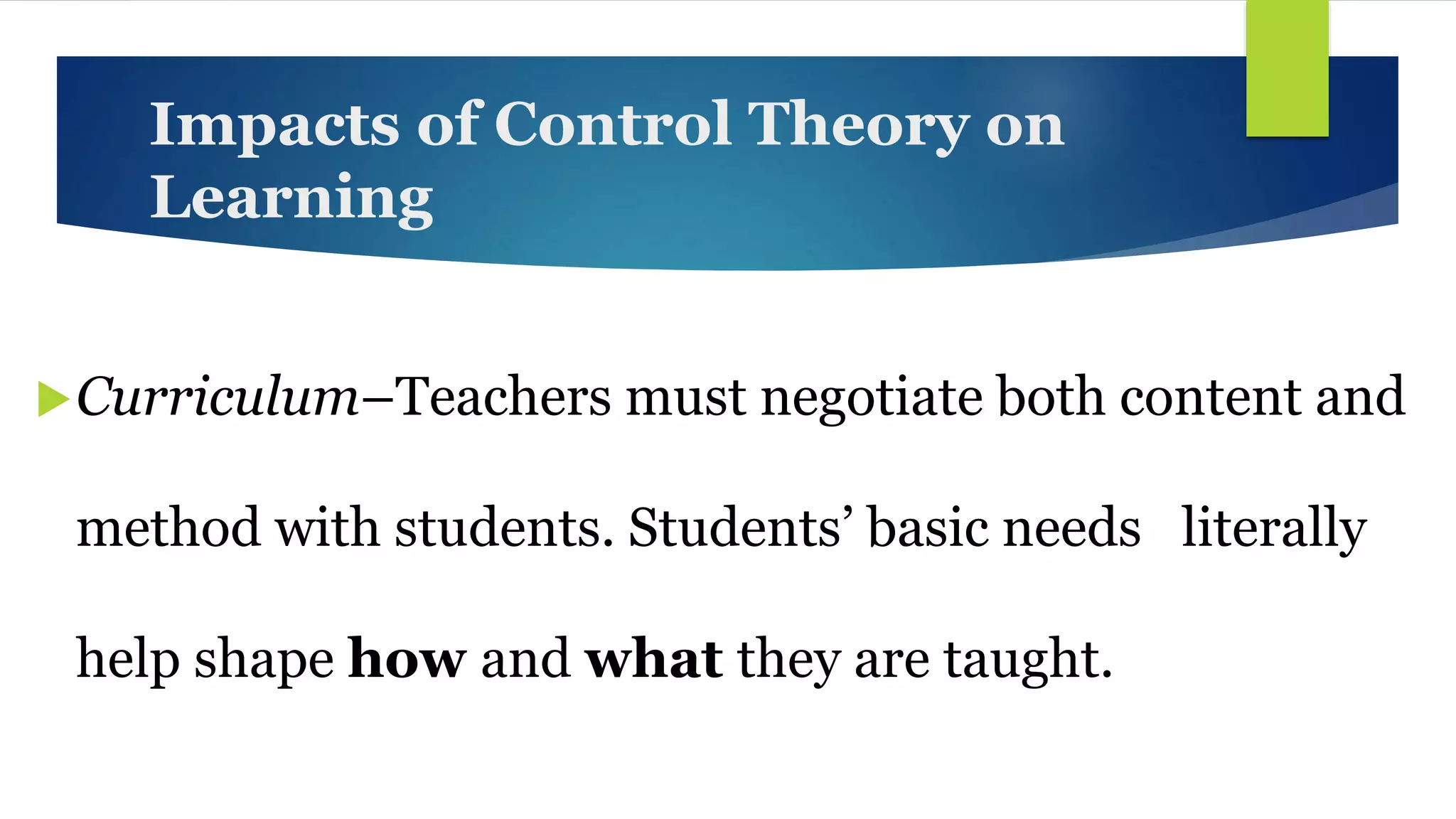 Theory of learning and teaching | PPTX