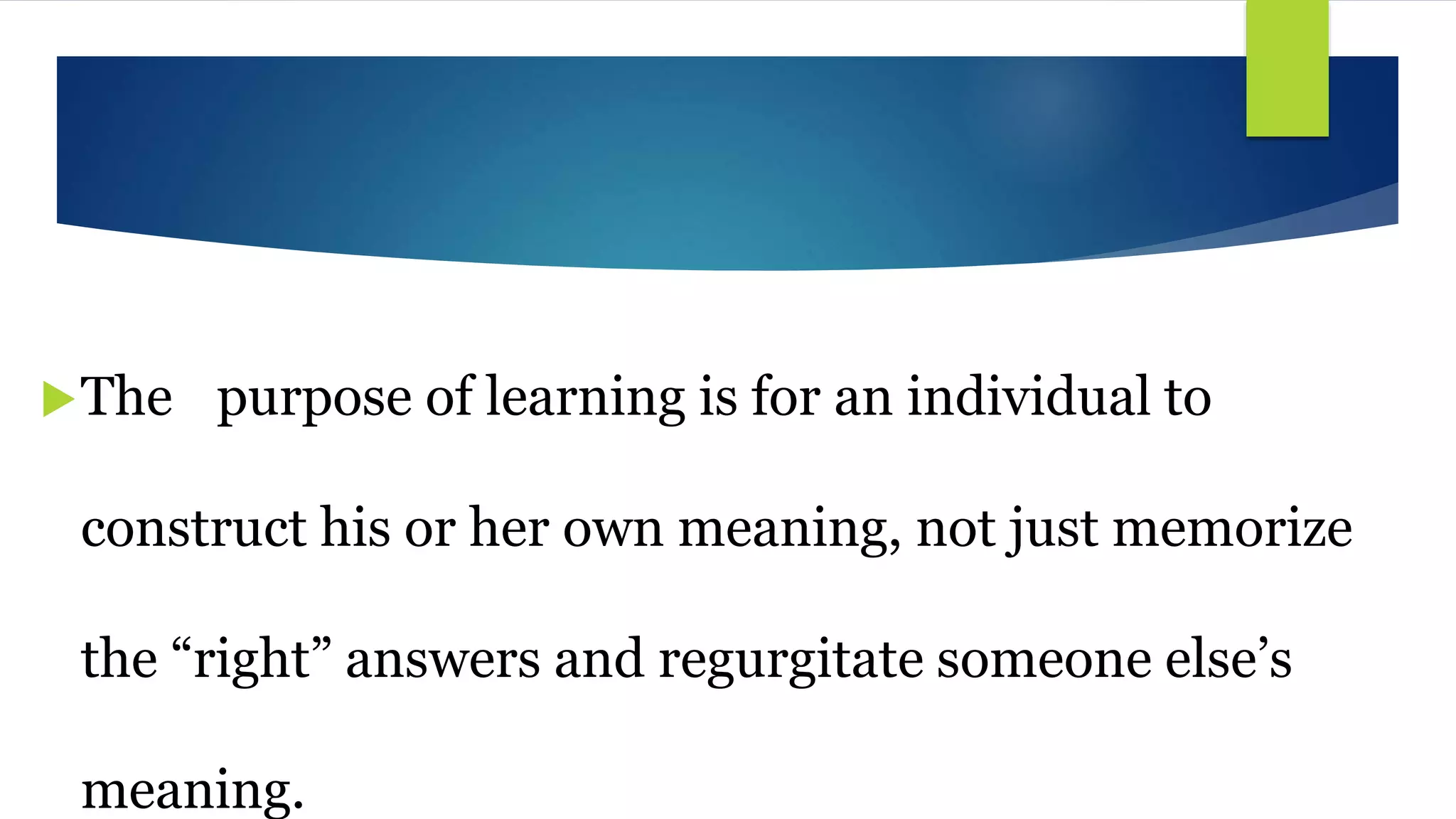 Theory of learning and teaching | PPTX