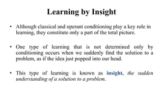 Theory Of Learning (Psychology) | PPTX