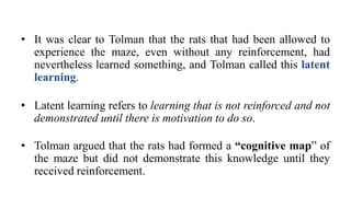 Theory Of Learning (Psychology) | PPTX