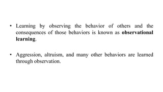 Theory Of Learning (Psychology) | PPTX