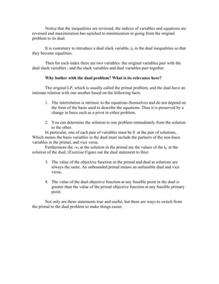 Theory of linear programming | PDF