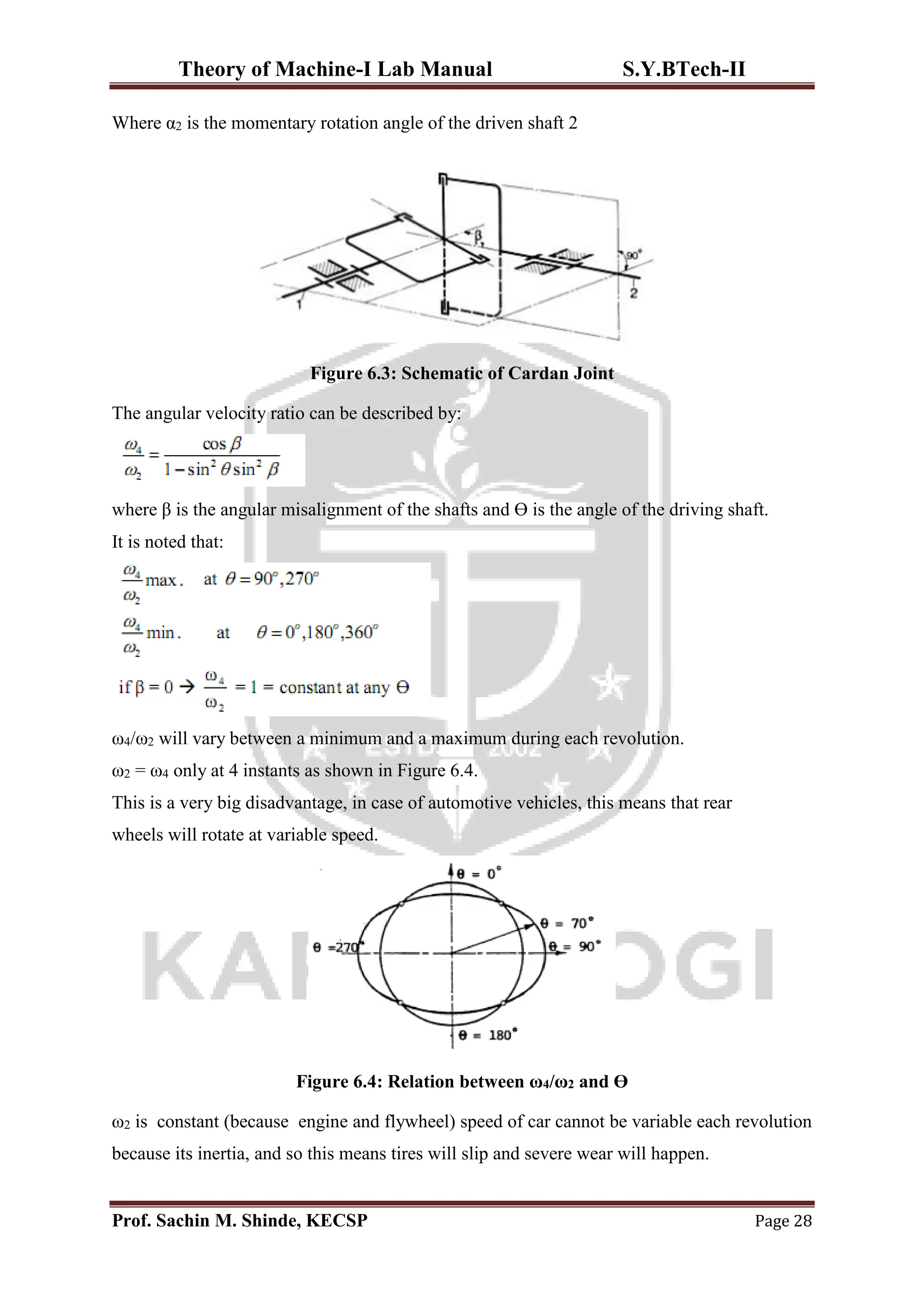 Theory of Machine-I Lab DBATU manual.pdf