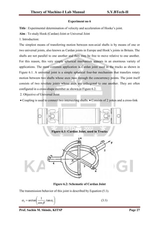 Theory of Machine-I Lab DBATU manual.pdf