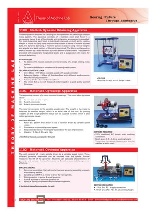 Theory of machine lab | PDF