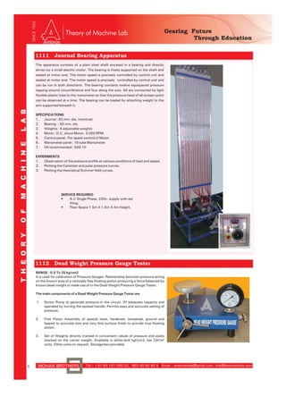 Theory of machine lab | PDF