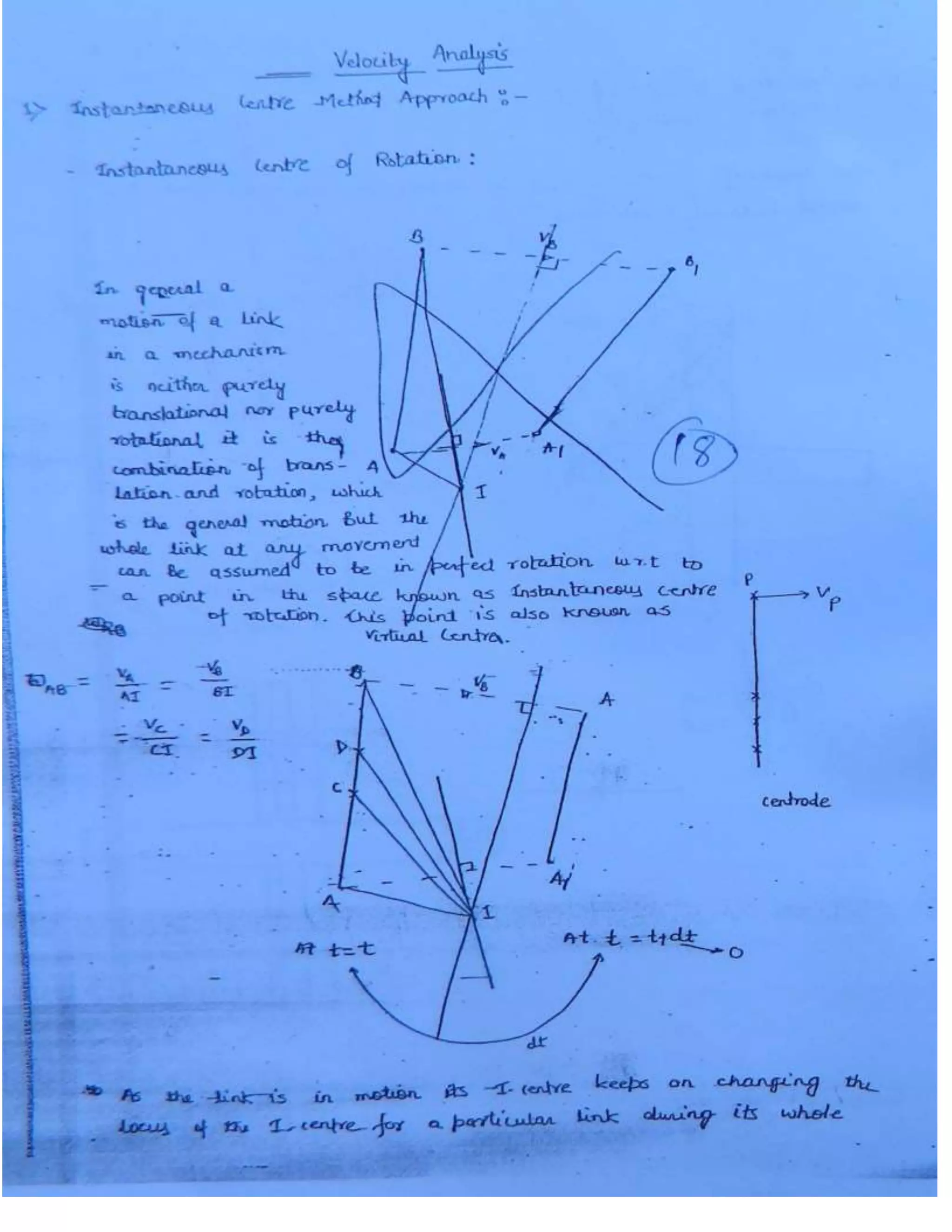 Theory Of Mechanics 2 Tom Mechanical Engineering Handwritten Classes