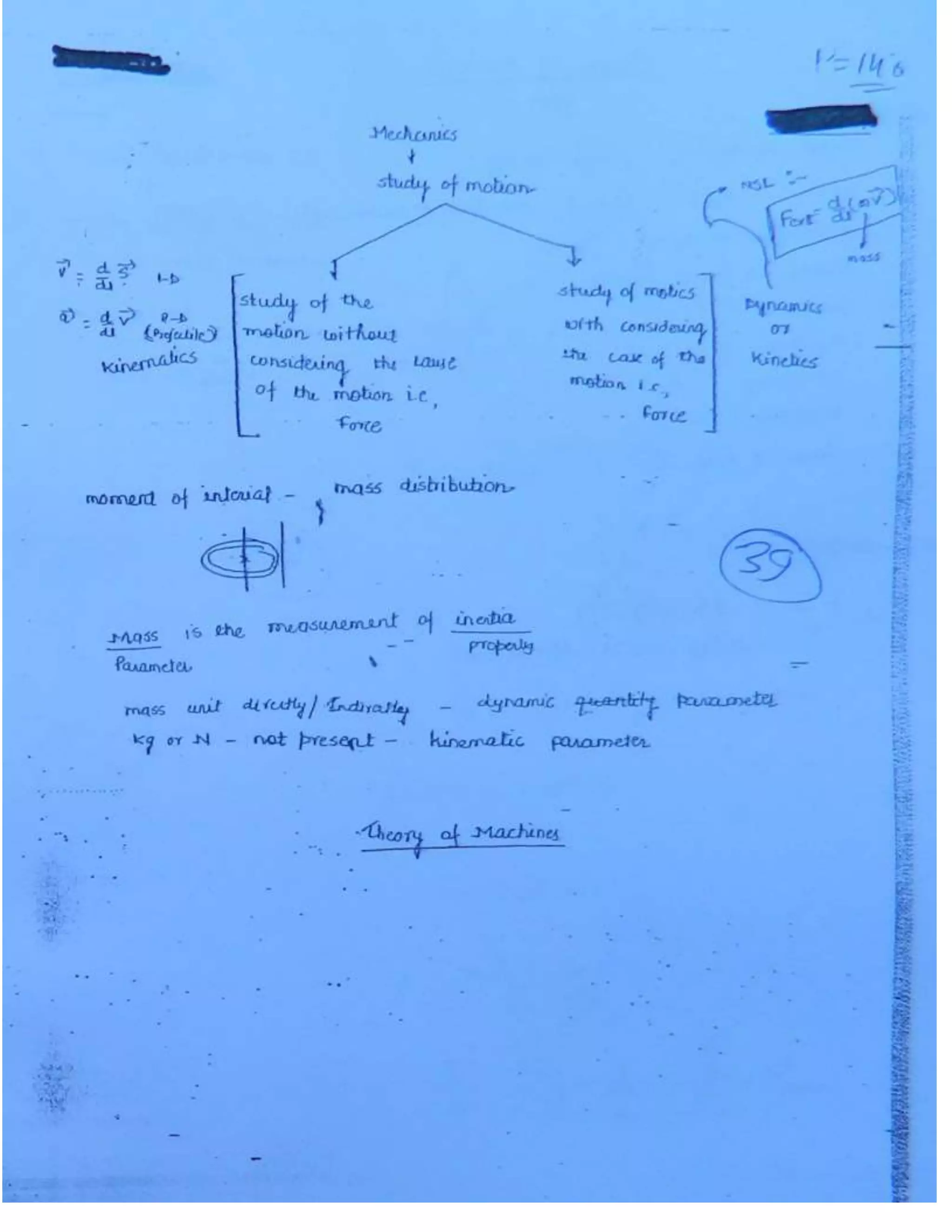 Theory of Mechanics 2 (TOM) Mechanical Engineering Handwritten classes ...
