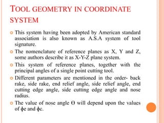 Theory of metal cutting | PPTX