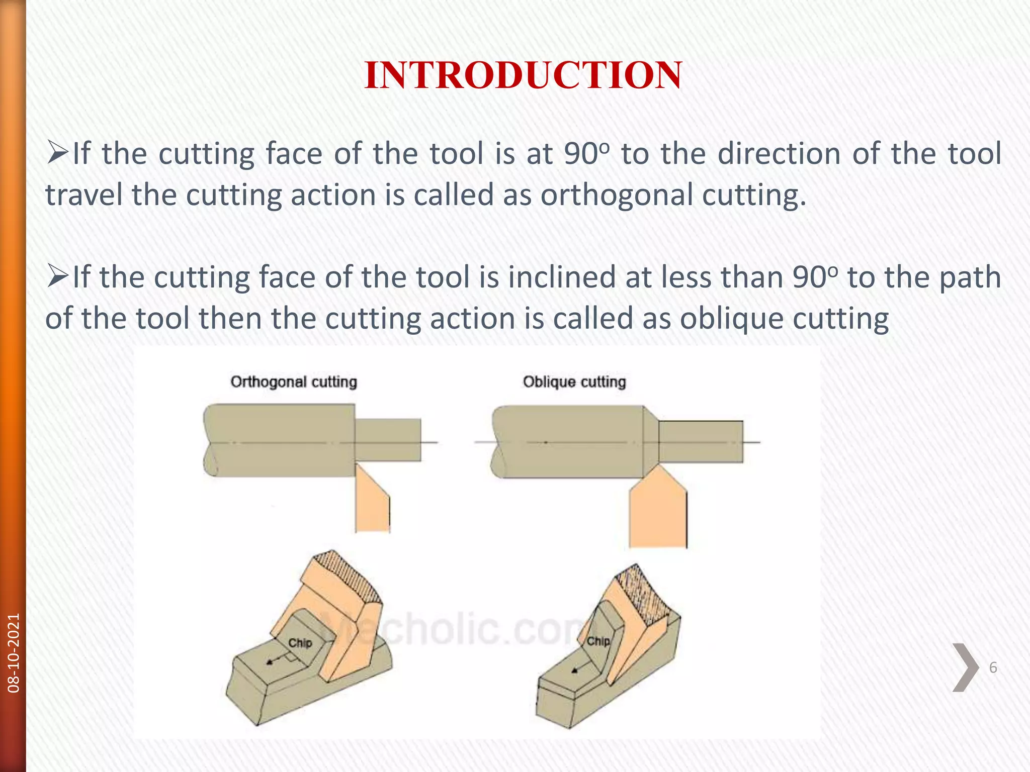 Theory of metal cutting | PPTX