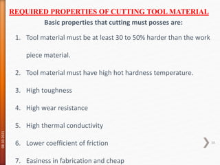 Theory of metal cutting | PPTX
