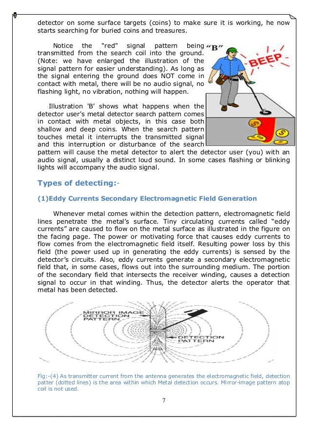 Theory of metal detector by Amit sahu Theory of metal detector by Amit sahu